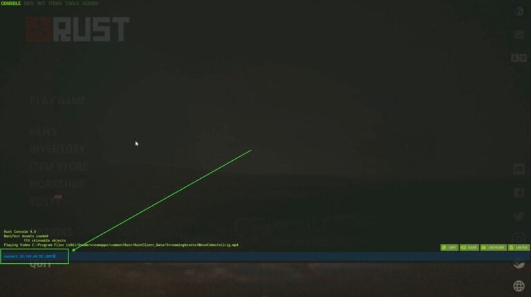 How to Connect to Rust Server with IP | Wiki